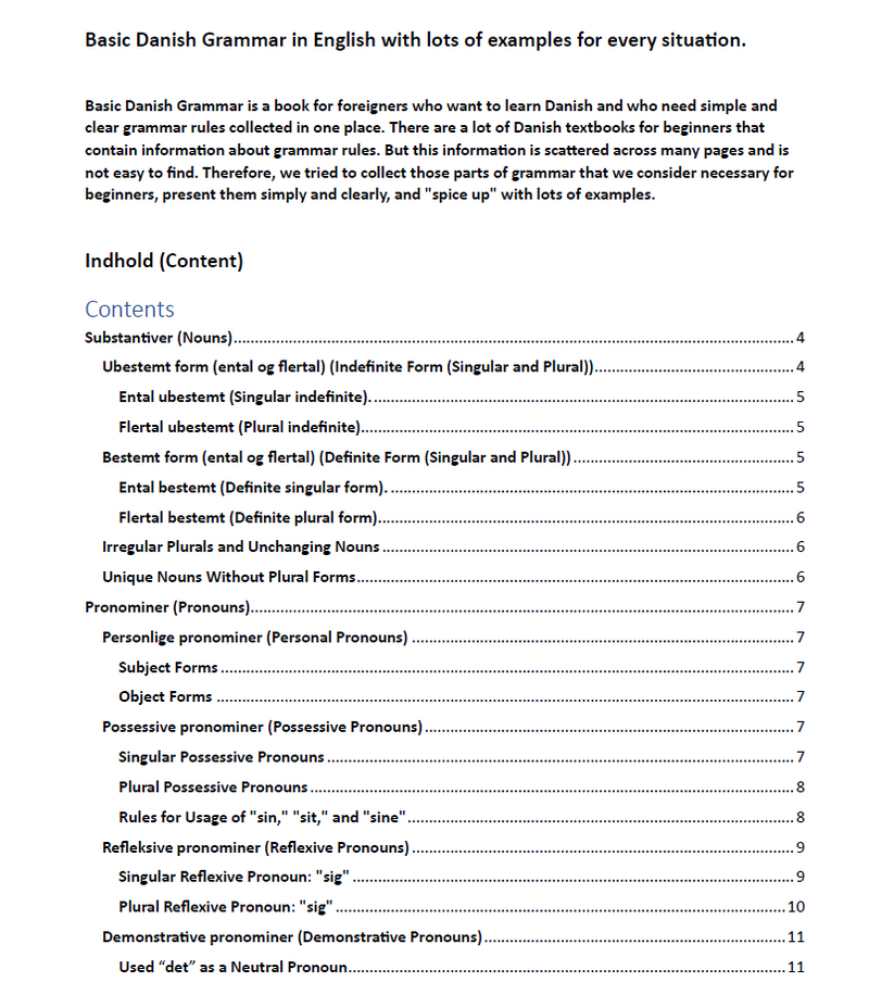 The e-book. All materials on How to prepare and pass "Prøve i Dansk 3 ...